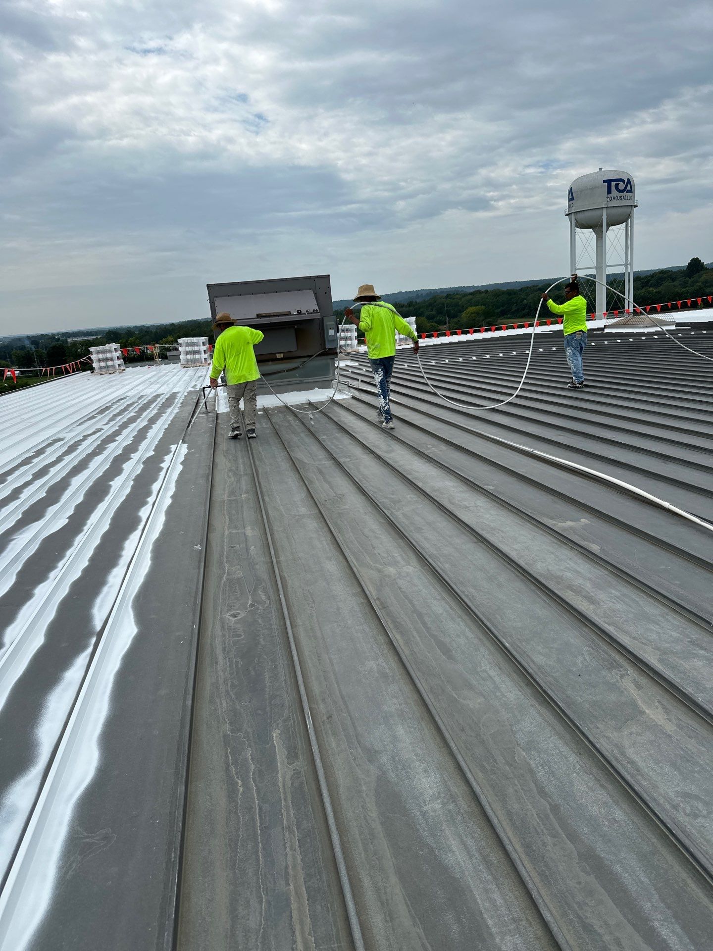 Leaky Metal Roof? GAF Silicone Coating Beats Replacement.